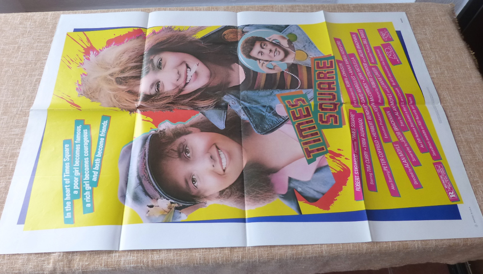 Times Square Movie Poster, Original, Folded, 1Sheet, year 1980, Printed ...