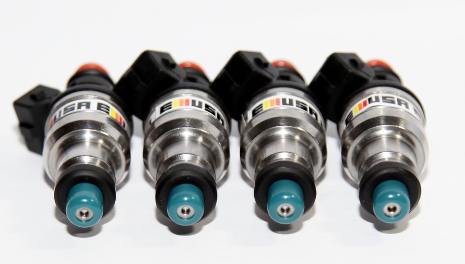 1000CC 4PCS Fuel Injectors fit 92-96 Honda B16 B18 B20 D16 D18 F22 H22 ...