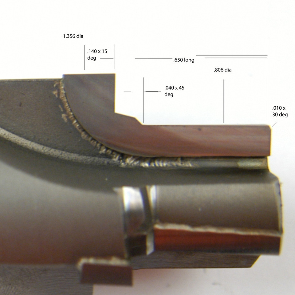7/8 X 14 CARBIDE TIPPED PORTING TOOL BY METCUT/WIDIA.. (B-5-11-6-16-OFG ...
