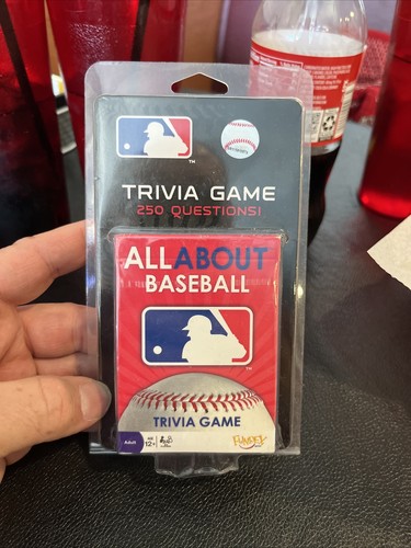 MLB All About Baseball Trivia Card Game 45802716407| eBay
