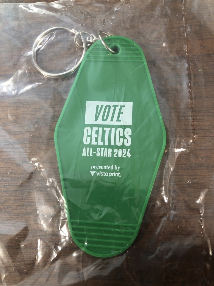 Boston Celtics Vote Celtics All-Star 2024 Key Chain | eBay