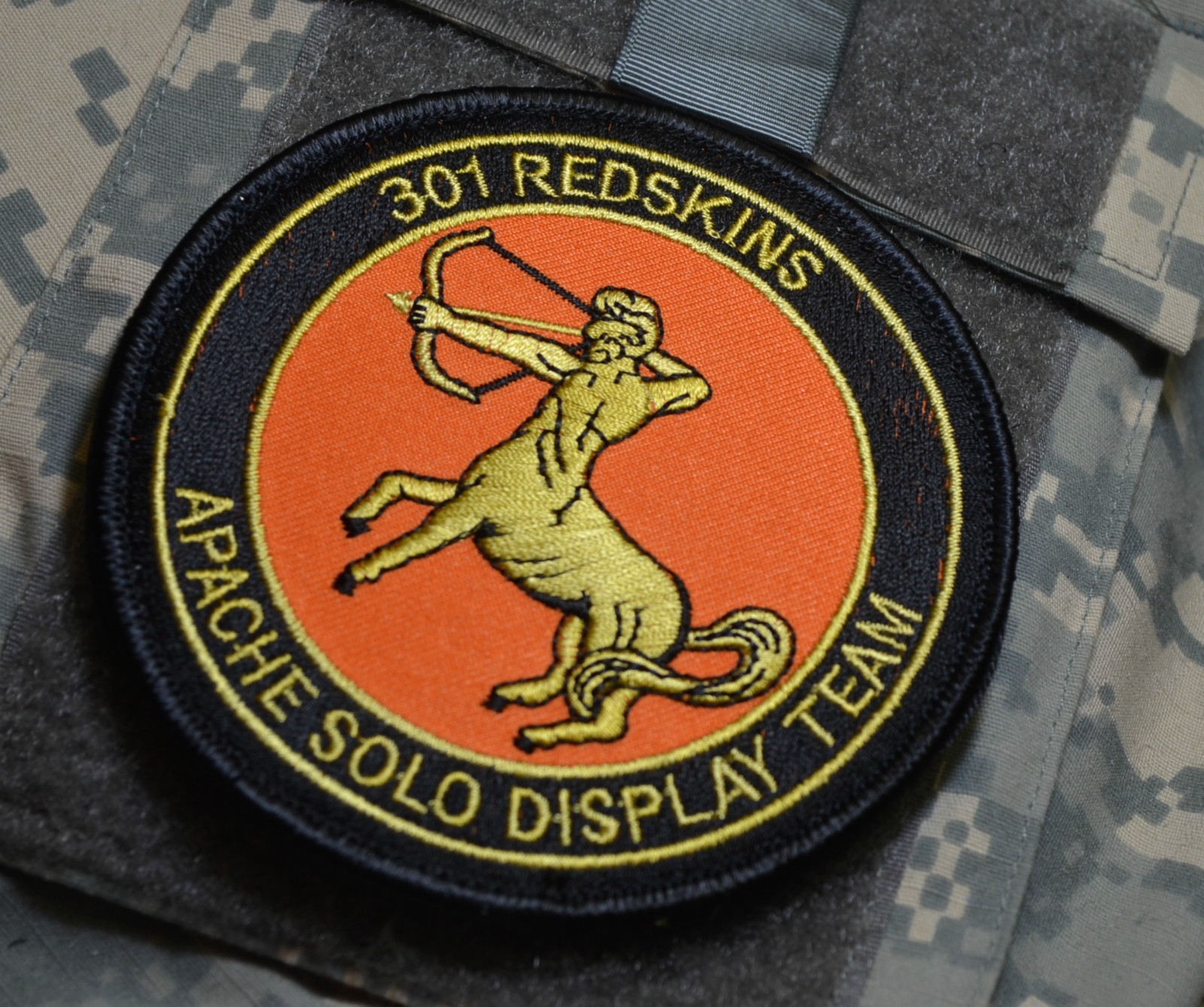 RoNLAF NETHERLAND AIR FORCE 301 REDSKINS AH-64D APACHE SOLO DISPLAY ...