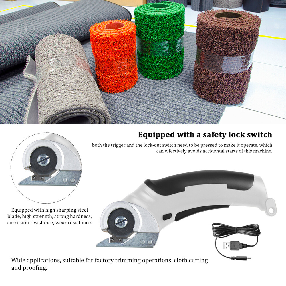 4.2V Electric Cloth Coil Motor Portable Fabric Cutting N7V6 | eBay