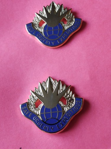 PAIR OF- US Army 58th AVIATION Unit DI DUI Crest Insignia - NEW | eBay