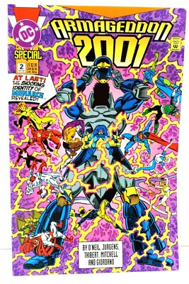 Armageddon 2001 Special #2 Monarch Revealed 1991 Comic DC Comics F-/F ...