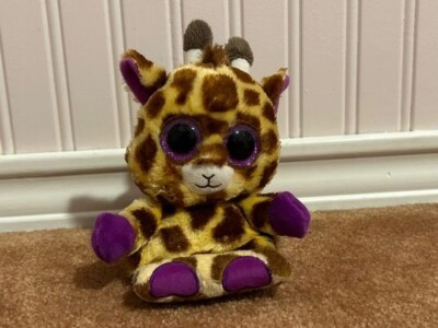 TY Beanie Boos Peek-A-Boo 4" JESSE the Giraffe Phone Holder with ...