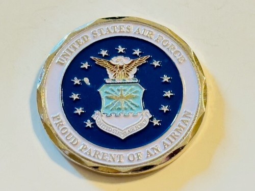 Challenge Coin - United States Air Force - Proud Parent of an Airman ...