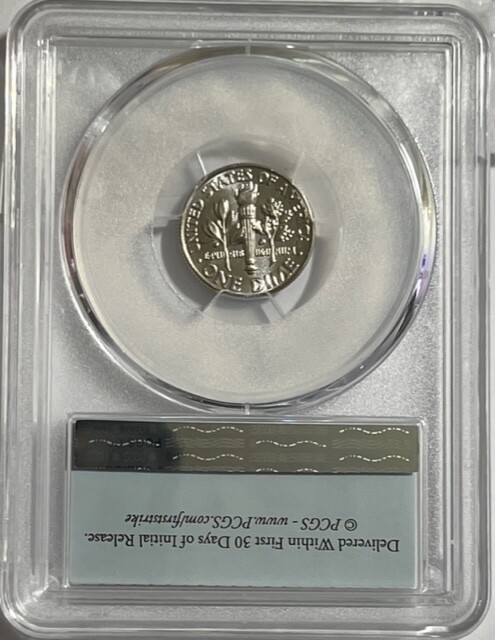 2022 D Roosevelt Dime PCGS MS66FB MS66 Full Bands First Strike (124-1 ...