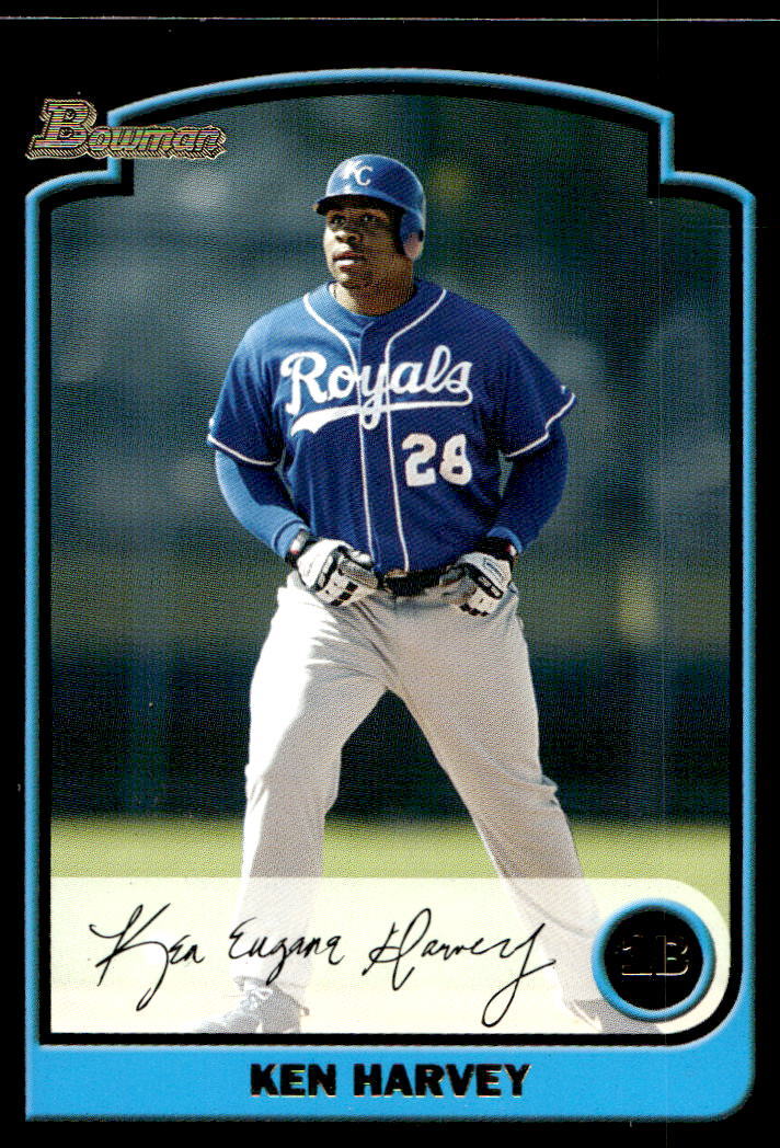 2003 Bowman 164 Ken Harvey Kansas City Royals Baseball Card | eBay