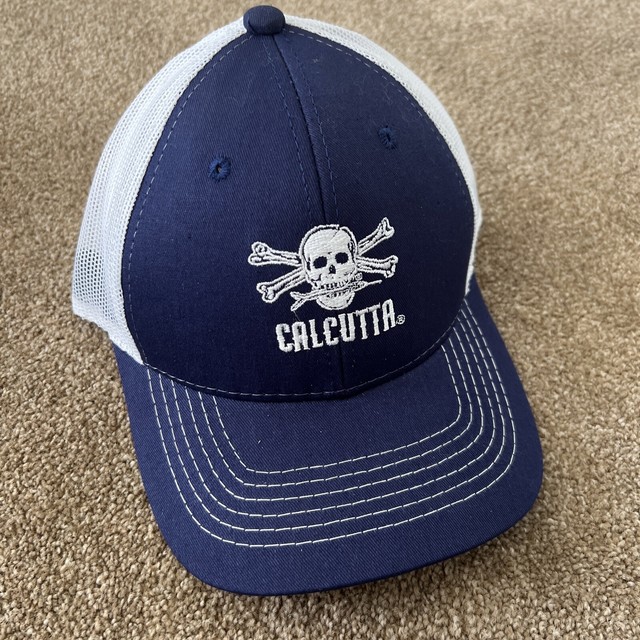 Calcutta Fishing Skull Mesh Hat Cap Snap Back Hats BR210504 for sale ...