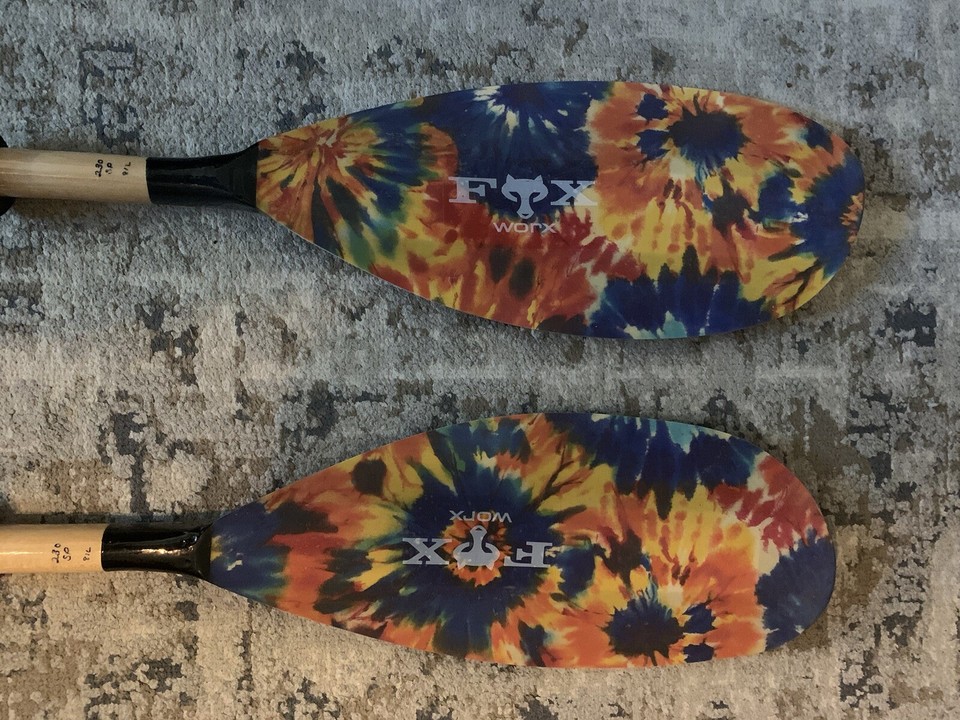 Custom Made Kayak Paddle By Fox Worx (key Werner, Aquabound, Bending ...