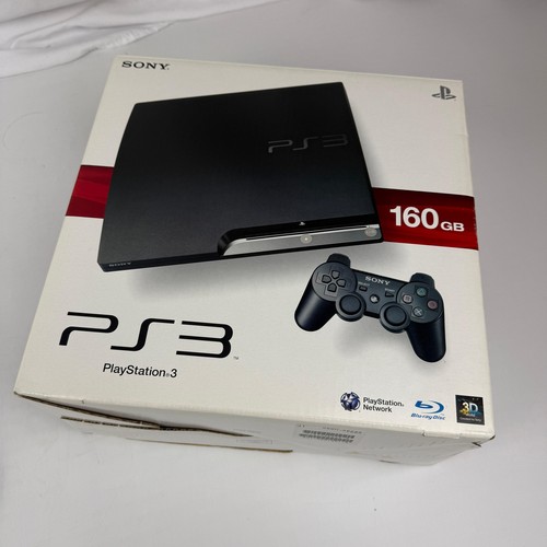 [Excellent]Sony PlayStation 3 PS3 Charcoal Black Console CECH-2500A ...