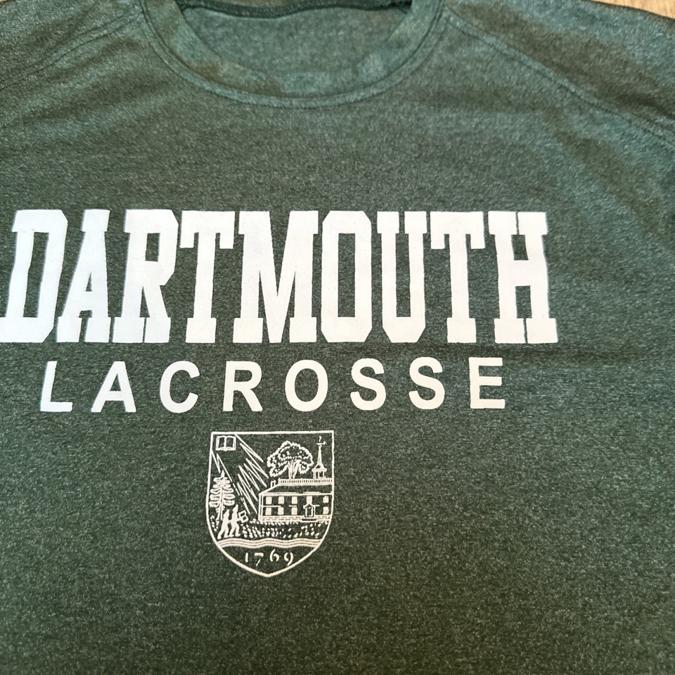 Dartmouth Shield Green Badger Short Sleeve Performance T-shirt Youth ...