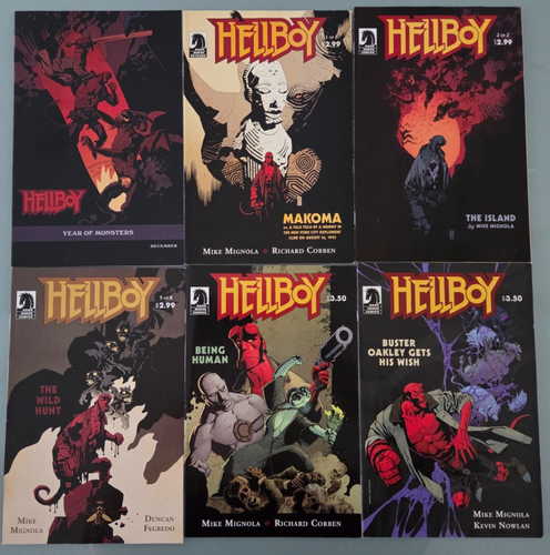 HELLBOY AND THE BPRD SET OF 25 ISSUES DARK HORSE COMICS MIKE MIGNOLA ...