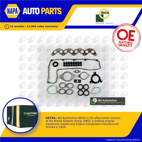 Cylinder Head Set (No Head Gasket) fits FORD BGA 3M5Q6051FB Quality ...