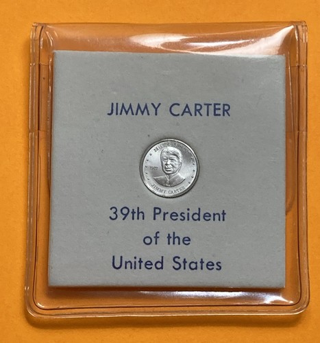 Jimmy Carter 39th President Franklin Mint 10mm Sterling Silver Mini ...