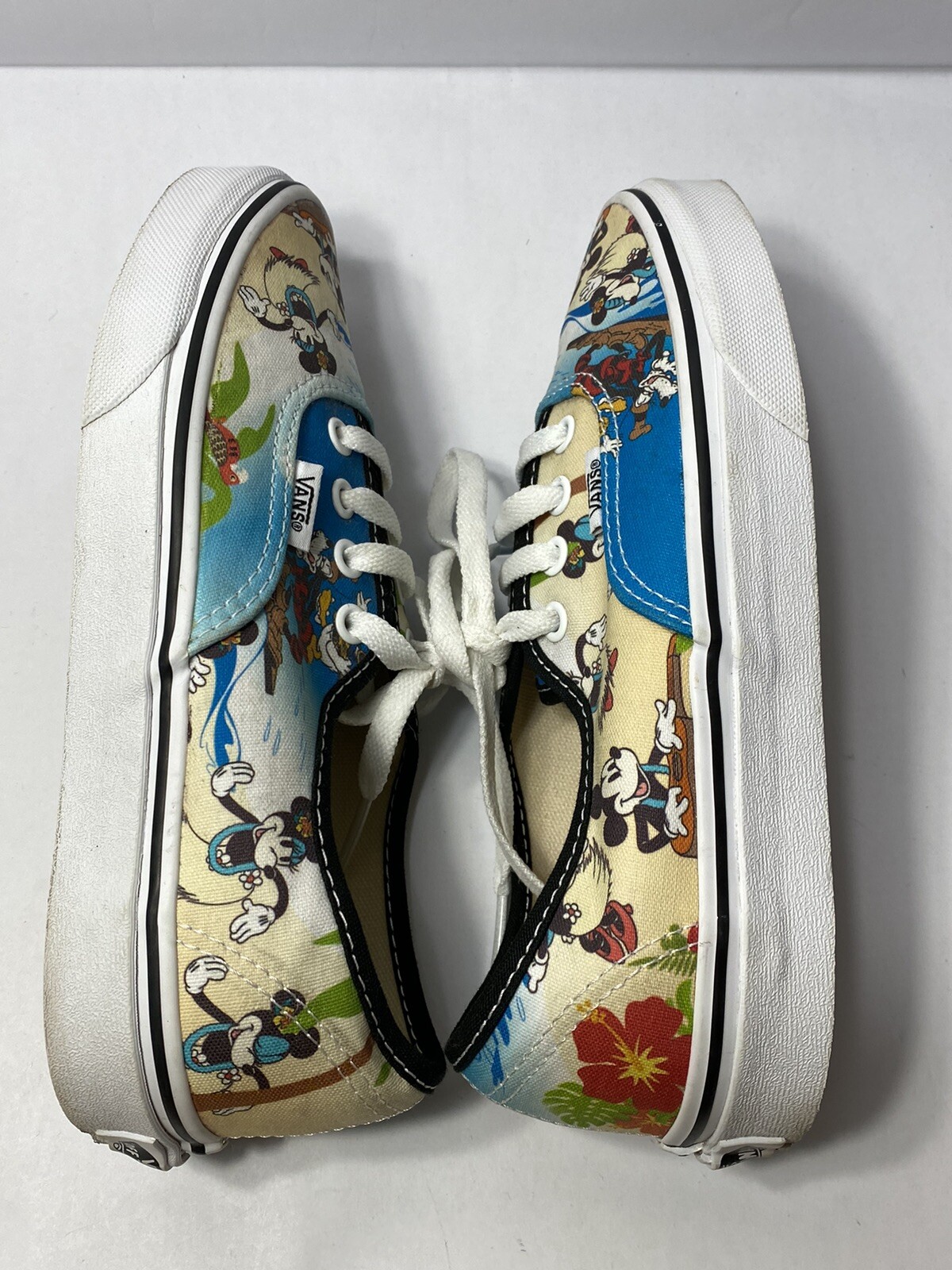 Vans Disney X Mickey Mouse Aloha Unisex W6.5 M5 Minni… - Gem