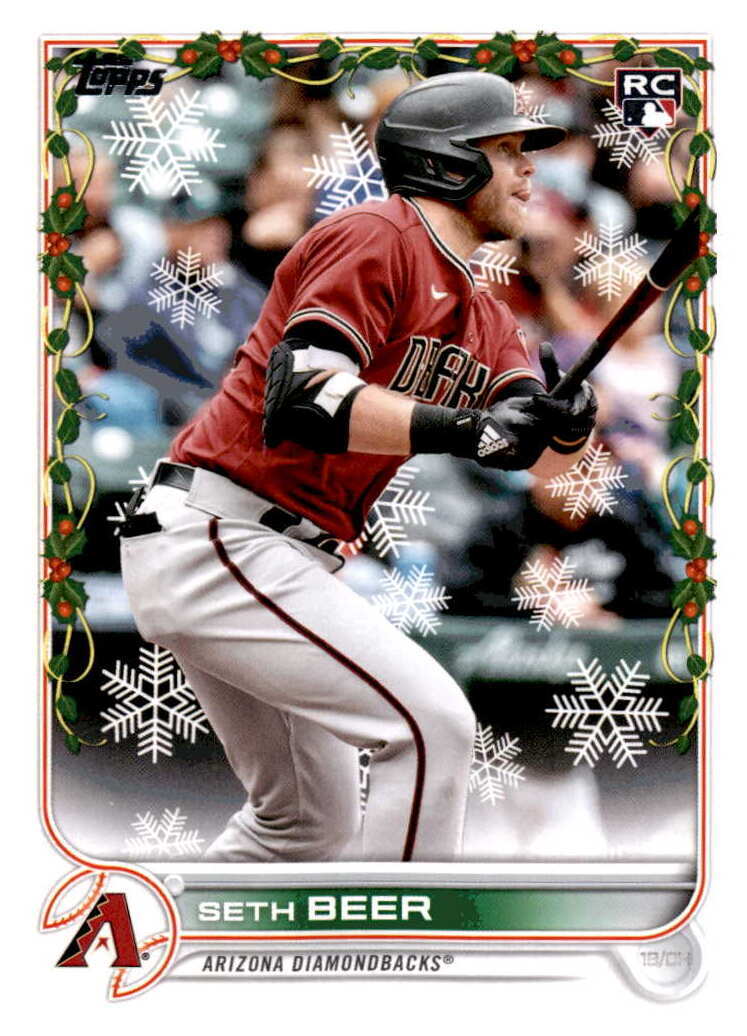 2022 Topps Holiday Seth Beer RC HW114 | eBay