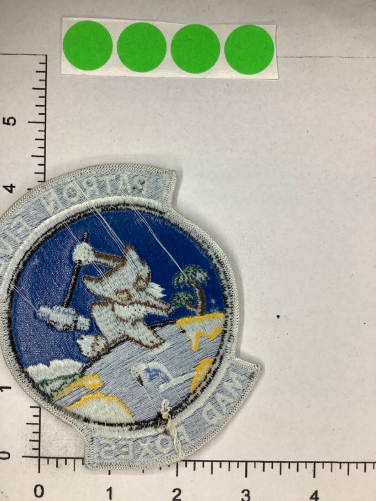 US NAVY PATRON FIVE MAD FOXES SQUADRON PATCH | eBay