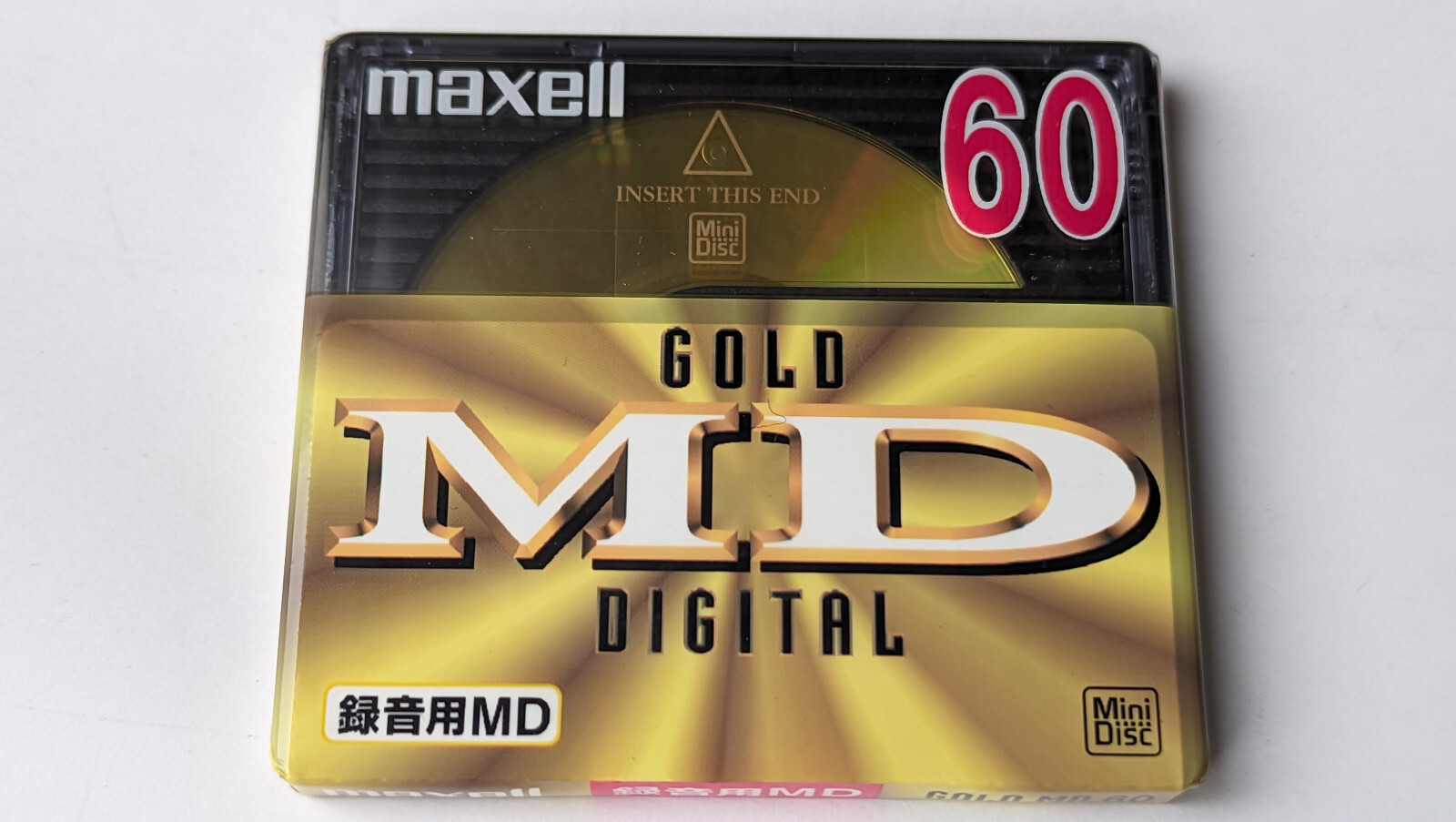 MiniDisc MD Maxell GOLD 60 New 1psc | eBay