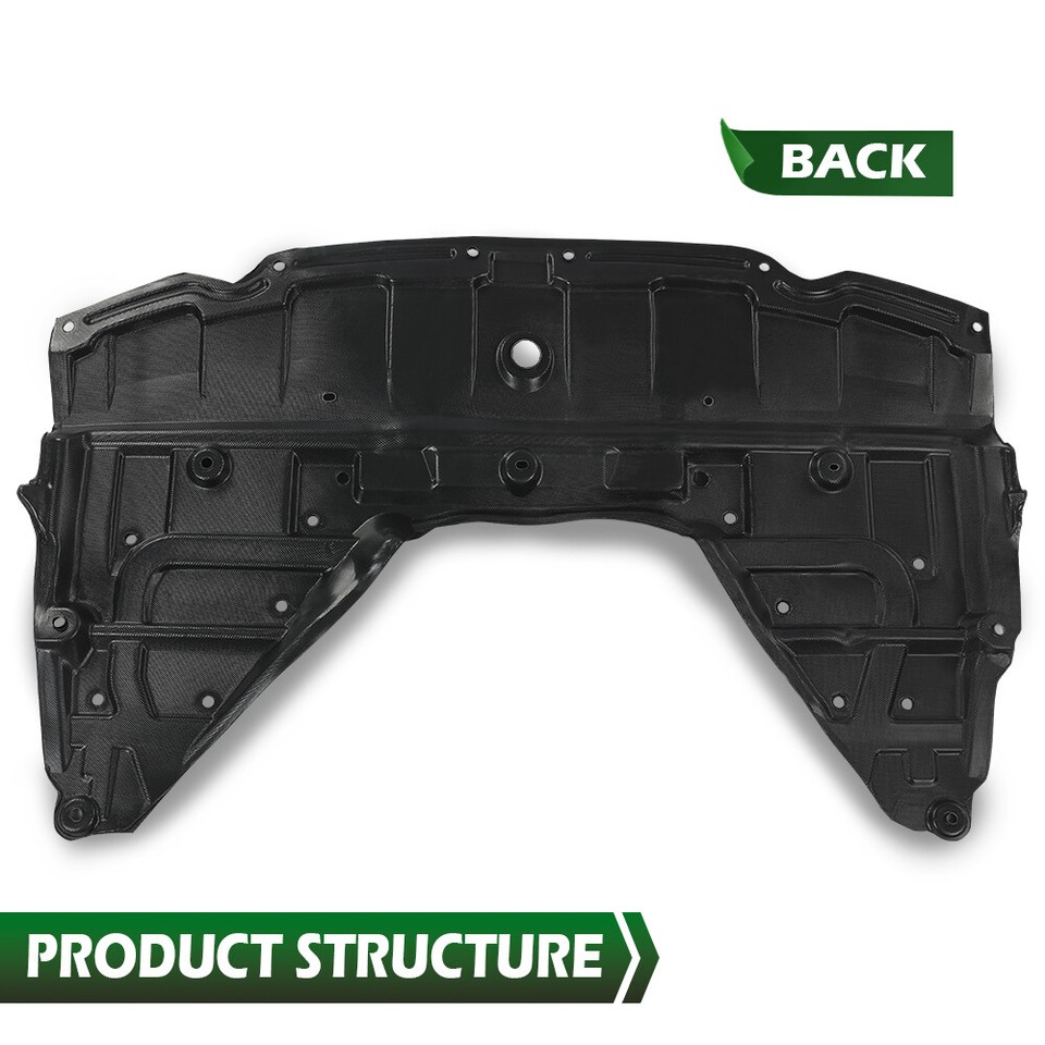 Fit For 2014-2020 Nissan Rogue Front Engine Splash Shield Under Cover ...