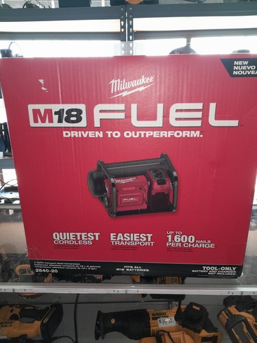 Milwaukee 2840-20 M18 FUEL 18V 2-Gallon Quiet Air Compressor-NEW IN ...
