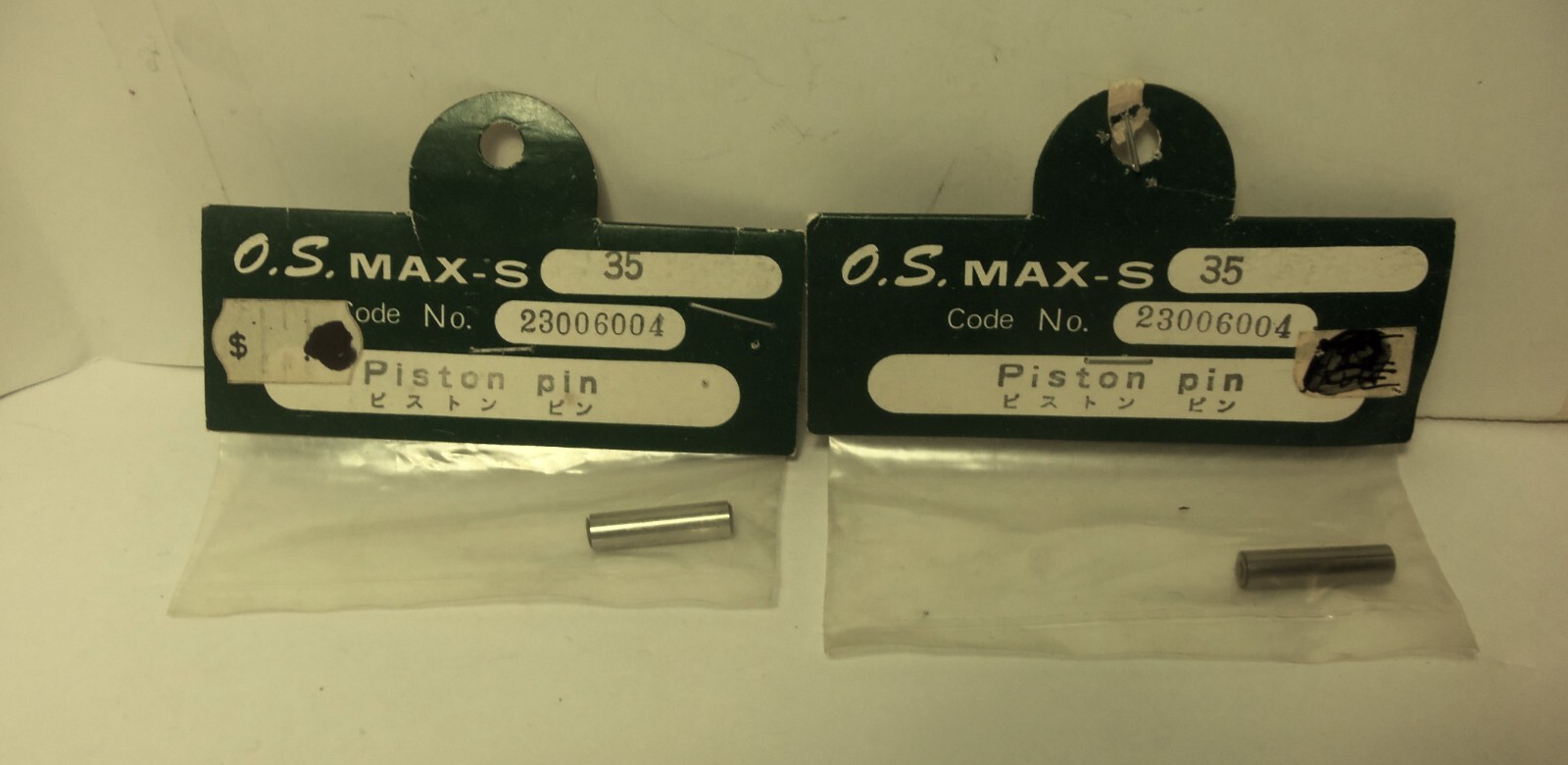 Lot of 2--23006004 New OS MAX-S 35 Piston Pins --New Old Stock | eBay