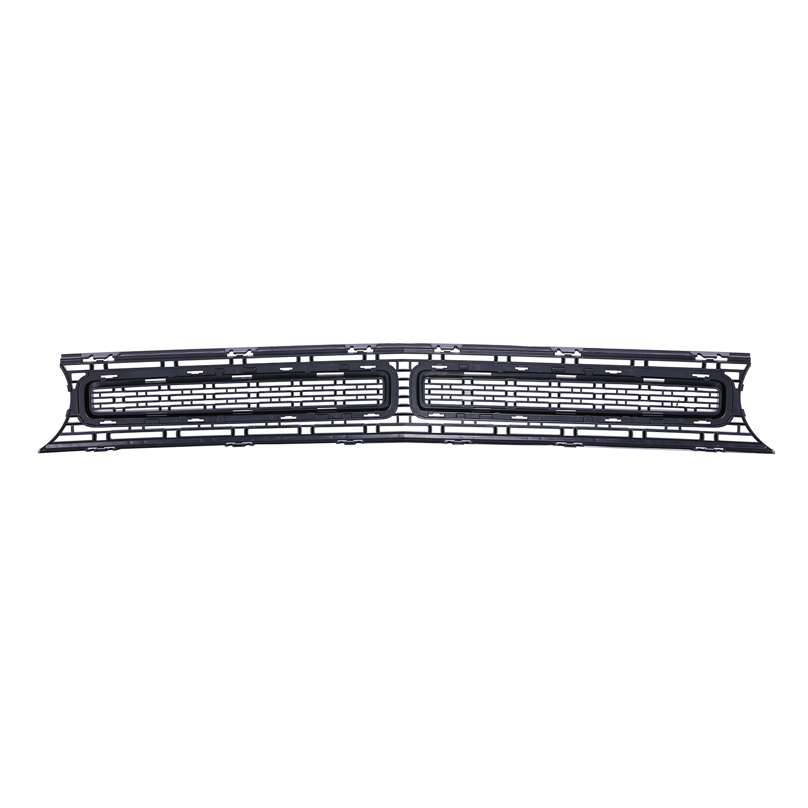 Front Bumper Upper Grille Black For 2015-2022 Dodge Challenger ...