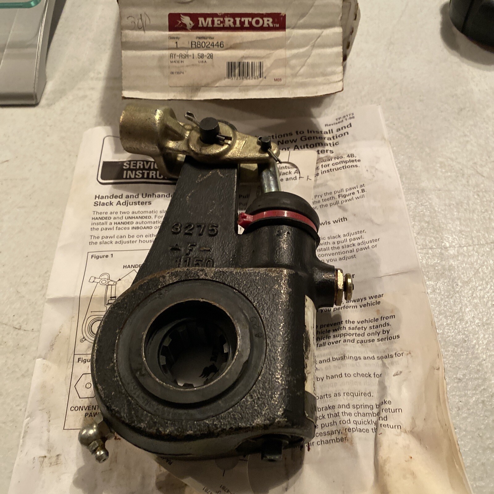 Meritor R802446 Automatic Slack Adjuster 4C4Z-2041-HA | eBay