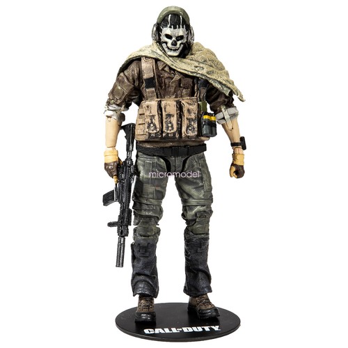 Call of Duty Lt. Simon "Ghost" Riley Action Figure Collectible 7 ...