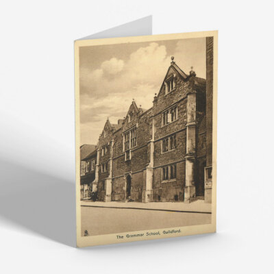 GREETING CARD - Vintage Surrey - The Grammar School, Guildford | eBay UK