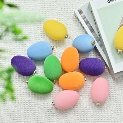 For Table Centerpiece Easter Egg Set PS Plastic Material Fabric ...