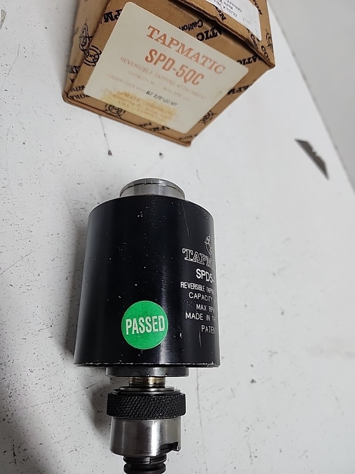 Tapmatic SPD5QC #6-1/2" Reversible Tapping Attachment **USED** | eBay