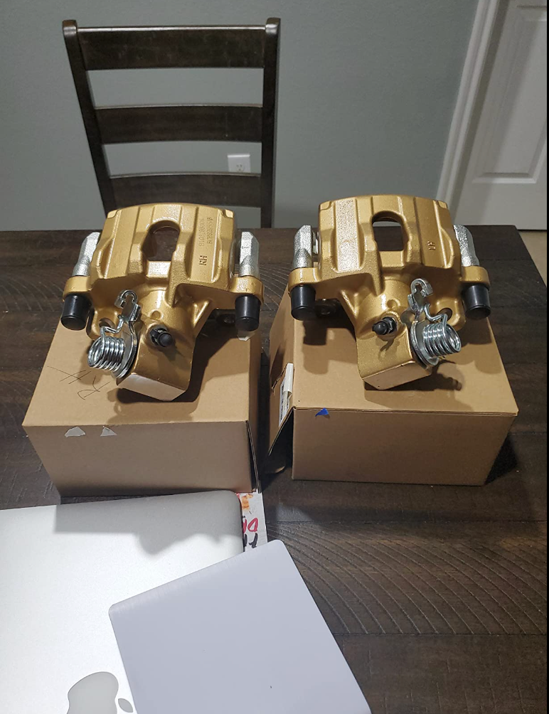 Caliper Paint High Temp Coat Spray Can Gold Brake Glossy Drum Custom ...