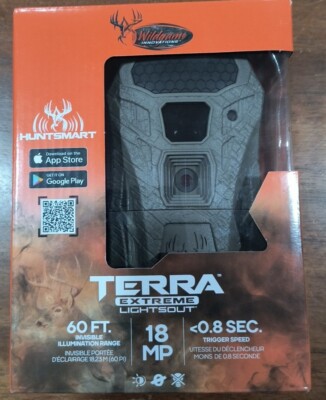 NEW WILDGAME WGI-TERAXLO TERRA EXTREME LIGHTS OUT 60' 18MP NIGHT VISON ...