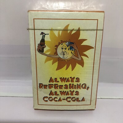 Set of playing cards Coca-Cola Coke soft drink drinks card game poker ...