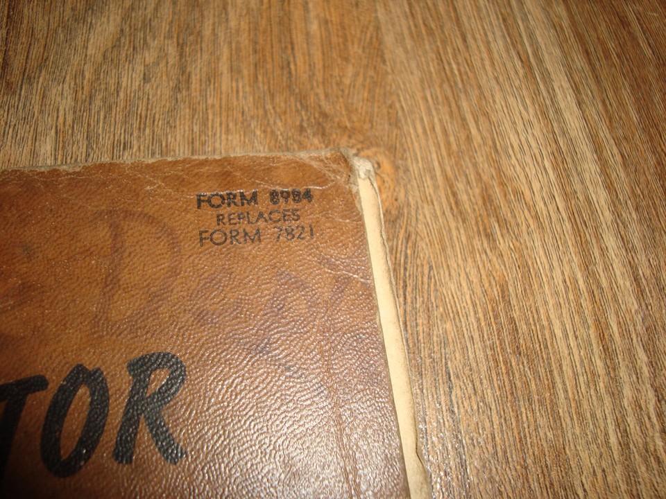 Caterpillar D2 Tractor 50 Inch Gauge Parts Catalog Form 8984 | eBay