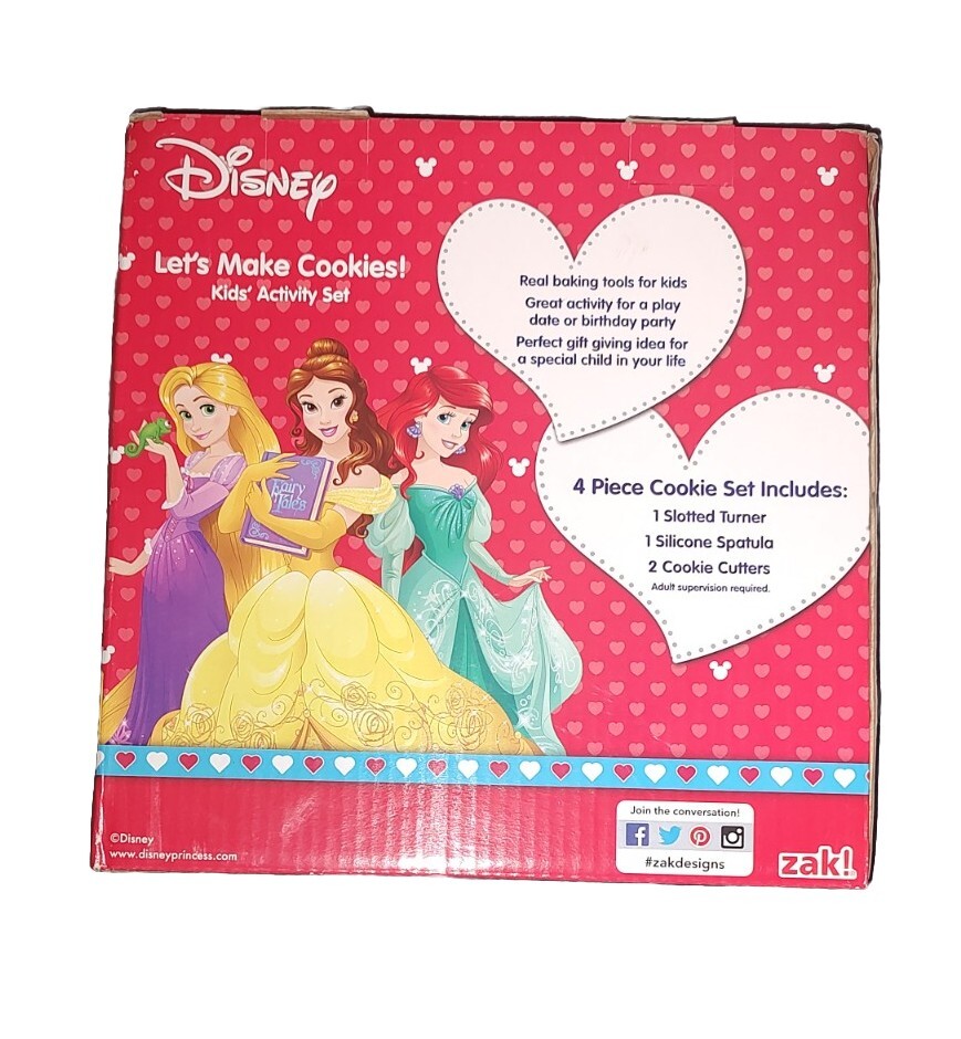 Disney Princess Ariel Mermaid Let's Make Cookies Kids Activity Set ...