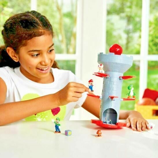 New Super Mario Blow Up Shaky Tower Epoch Games - Exciting Balance Game ...