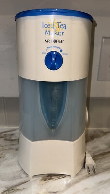 Mr Coffee Iced Tea Maker TM70 Blue 3Qt (NO PITCHER)(TESTED WORKING ...