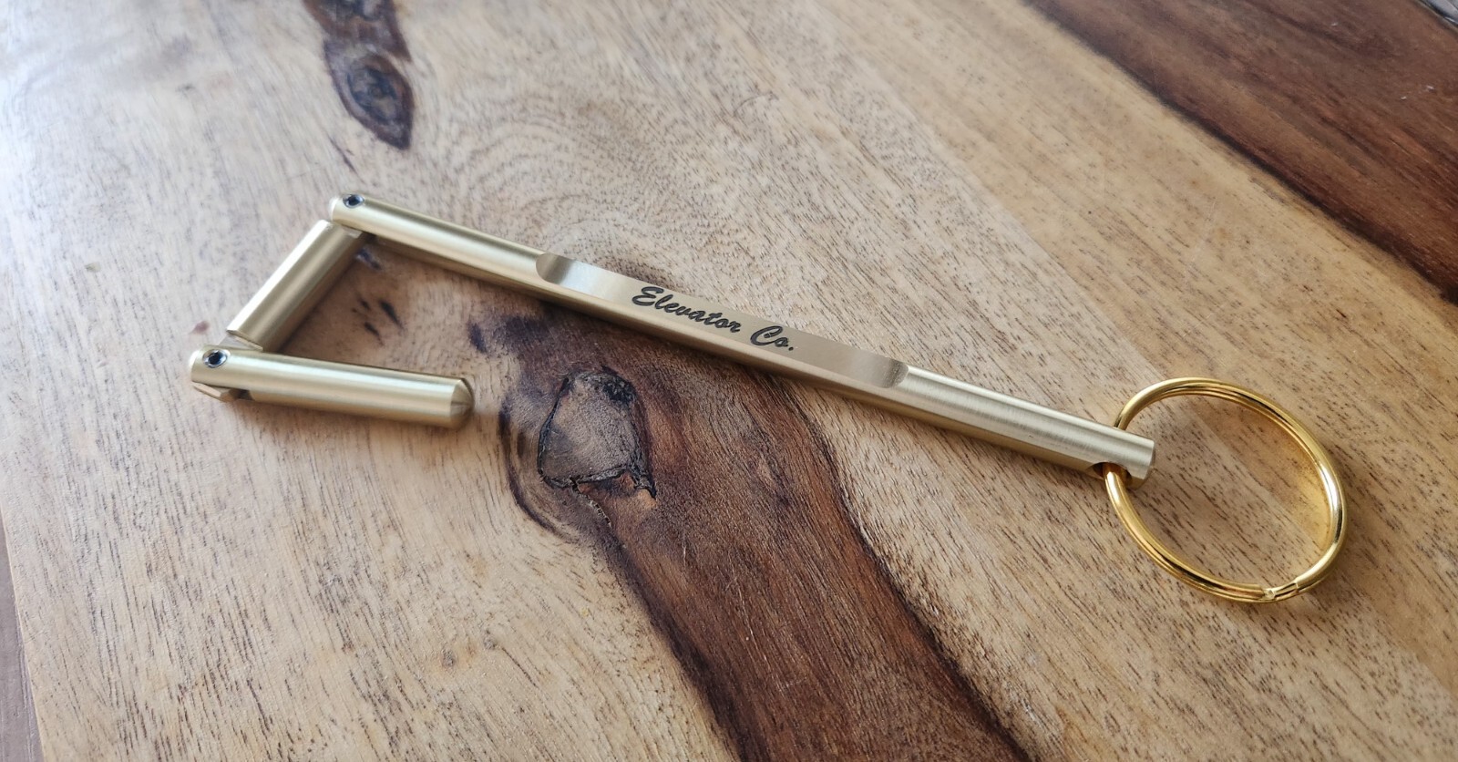 Elevator Door Key Solid Brass Custom, Double Drop Leg Key, See ...