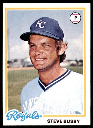 1978 Topps Steve Busby (102) Baseball Cards #336 | eBay