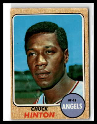 1968 Topps #531 Chuck Hinton California Angels | eBay