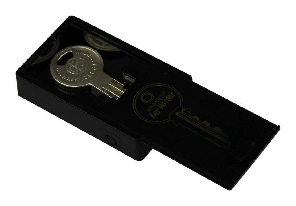 Magnetic Key Box Key Holder Black Magnetic Box For Cars Caravans Boats ...