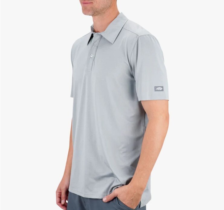 Men's AFTCO Air-O Mesh Performance Polo Shirt - 3 Color Opts - FREE ...