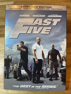 Fast Five (DVD, 2011, Rated/Unrated) 25192076480| eBay