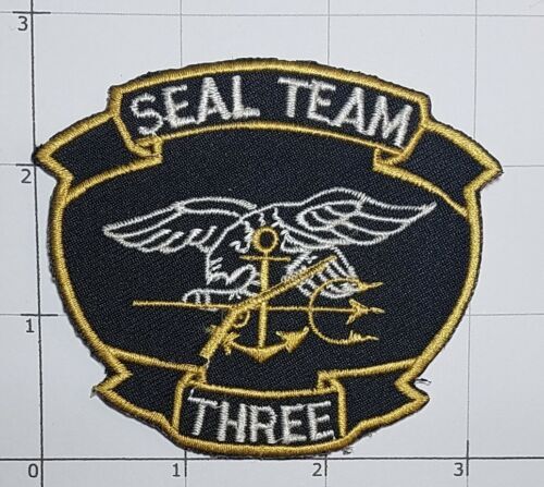 Seal Team 3 Patch USN Navy Naval Warfare Sea Air Land | eBay