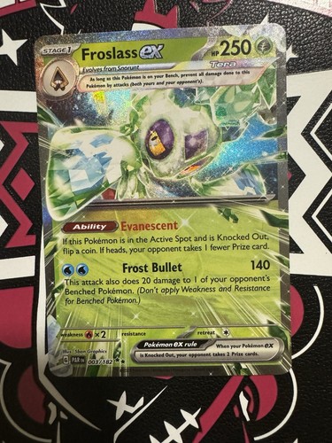 Pokémon TCG Froslass EX Paradox Rift 003/182 Holo Double Rare for sale ...