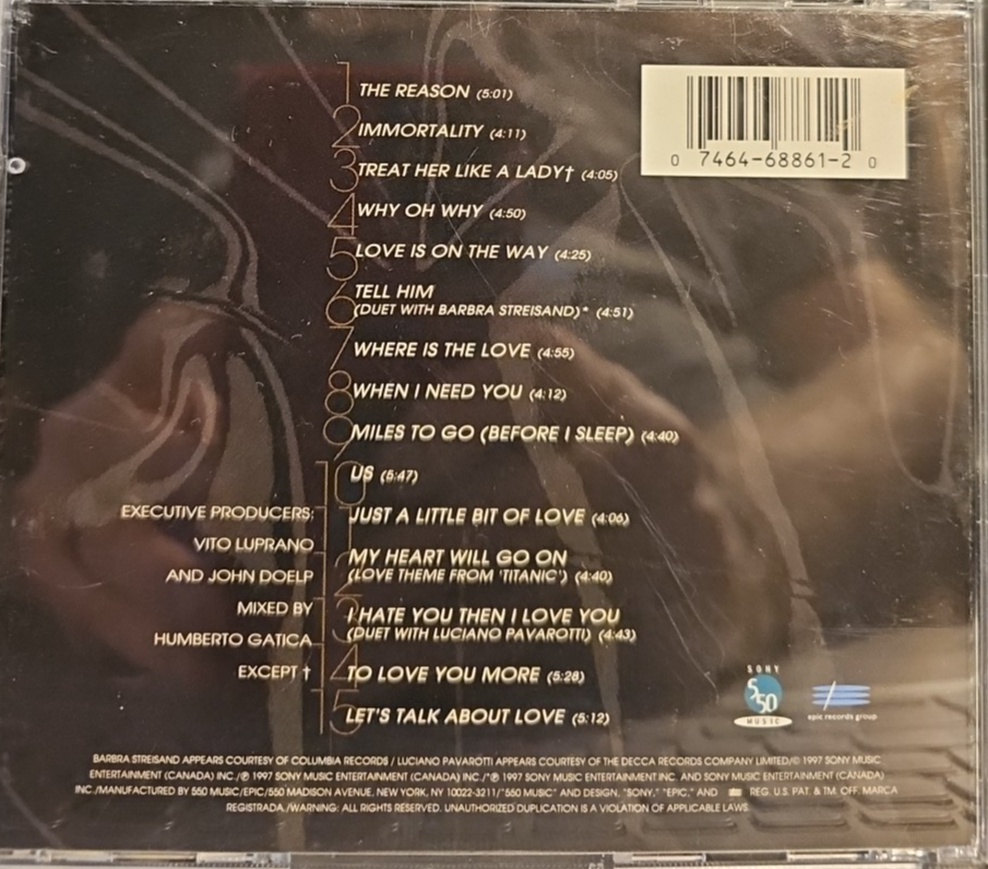 Celine Dion "Let's Talk About Love" CD - #2 | eBay