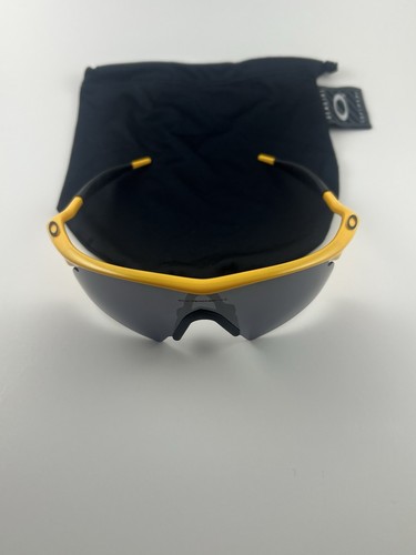 Oakley Pro M Frame Yellow Black Iridium Hybrid Lens Non-Folding 1999 ...